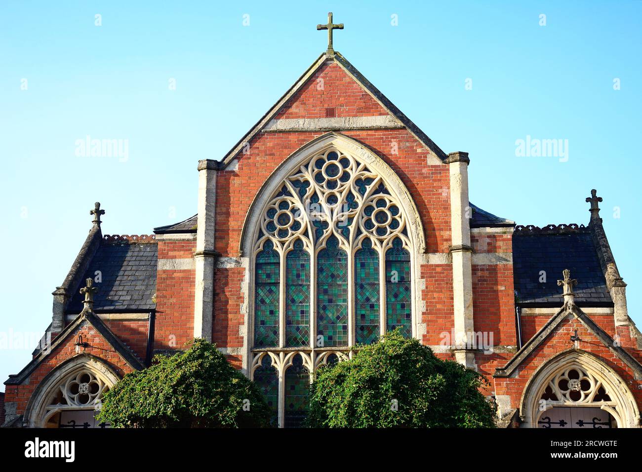 Front view of the Chard Methodist Church, Chard, Somerset, UK, Europe ...