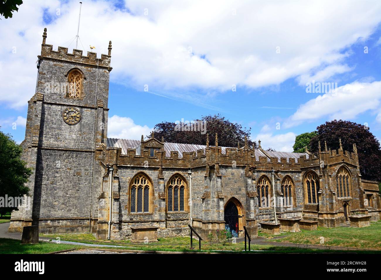 Church of St Mary the Virgin, Chard, Somerset, UK, Europe Stock Photo ...