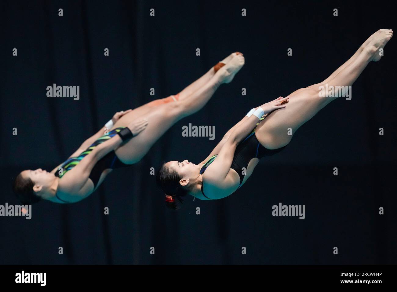 Yan Lee Ng and Nur Dhabitah Sabri, of Malaysia, compete in the women's ...