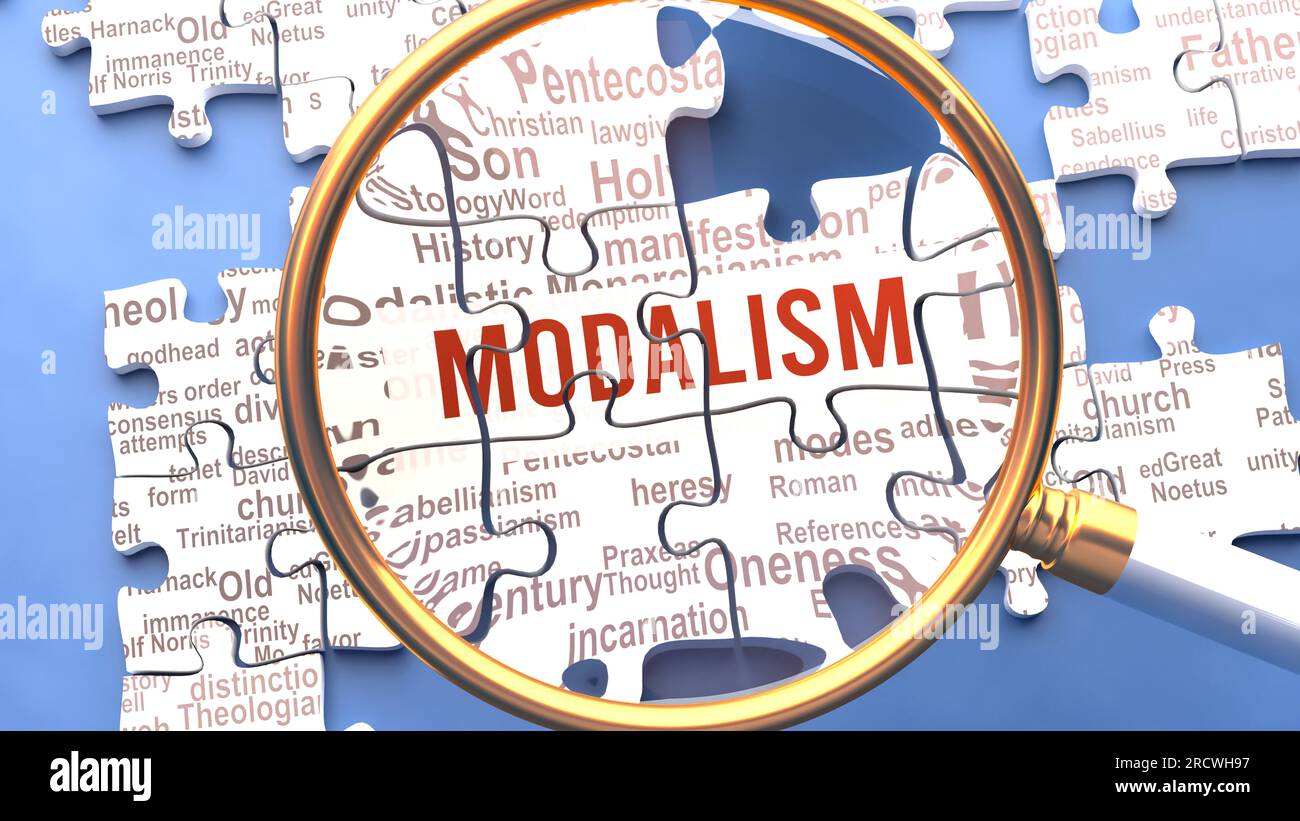 Modalism being closely examined along with multiple vital concepts and ...