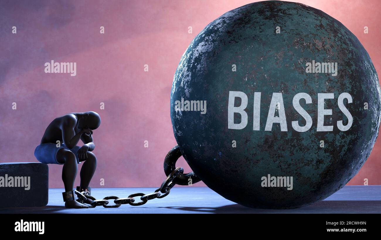 Biases - a gigantic and unmovable weight chained to a vulnerable and ...