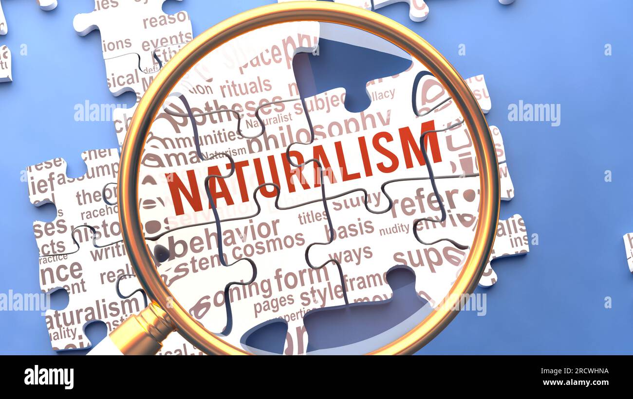 Naturalism being closely examined along with multiple vital concepts ...