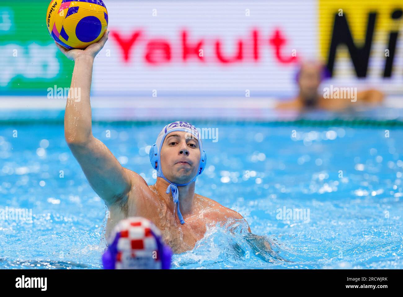 World aquatics championships 2023 mens waterpolo hi-res stock ...