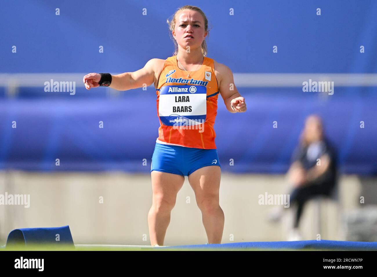 Paris, France. 17th July, 2023. PARIS, FRANCE - JULY 17: Lara Baars of ...