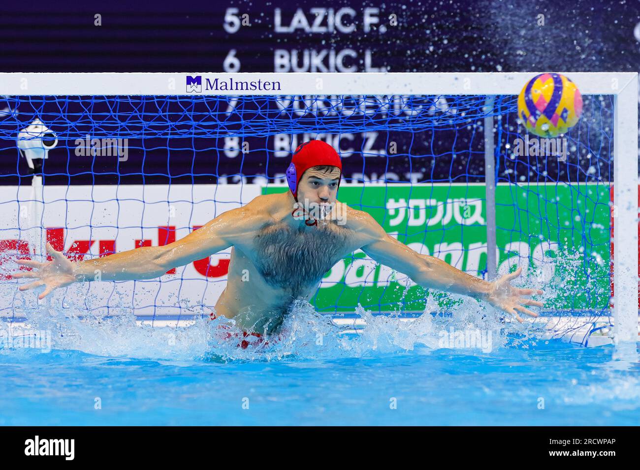 World aquatics championships 2023 mens waterpolo hi-res stock ...