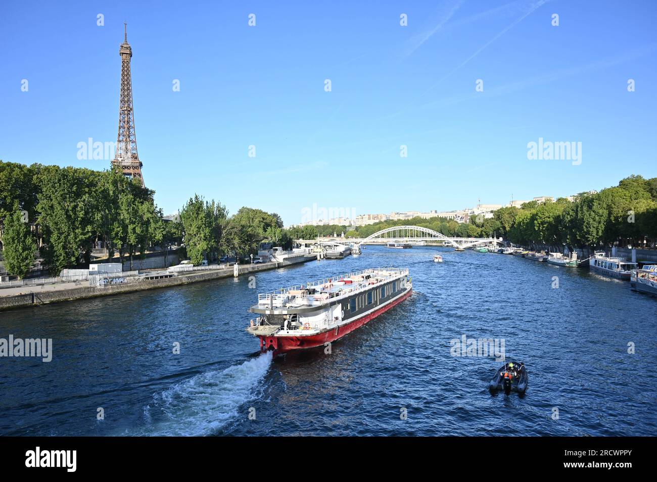 Dress rehearsal for the opening ceremony of the Paris 2024 Olympic ...