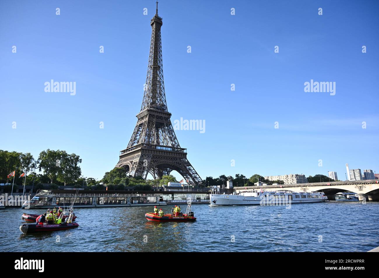 Dress rehearsal for the opening ceremony of the Paris 2024 Olympic ...
