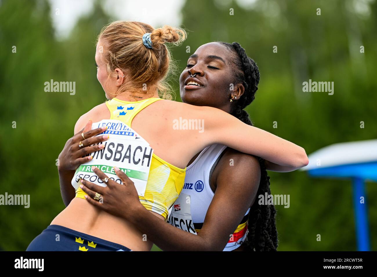 Espoo, Finland. 14th July, 2023. Yanla Ndjip Nyemeck pictured in action ...