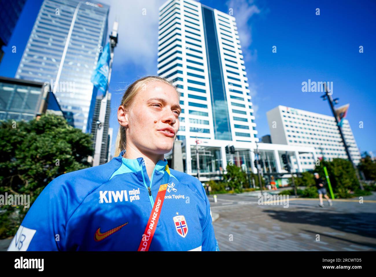 Auckland, New Zealand 20230717.Norway's Mathilde Harviken during a ...