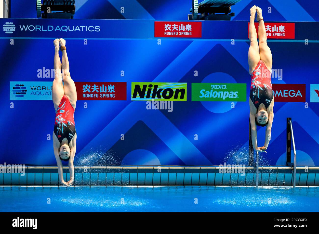 3m springboard synchro women final hi-res stock photography and images ...