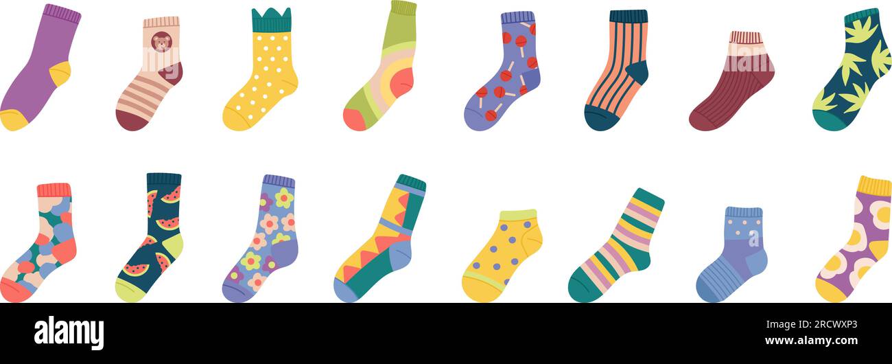 Cartoon socks hi-res stock photography and images - Alamy