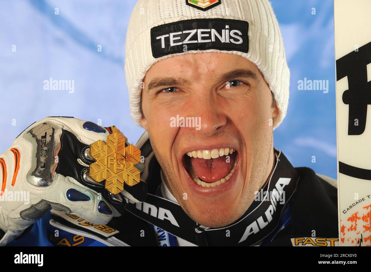 INNERHOFER Christof ITA Sieger mit Goldmedaille Ski Alpin ...