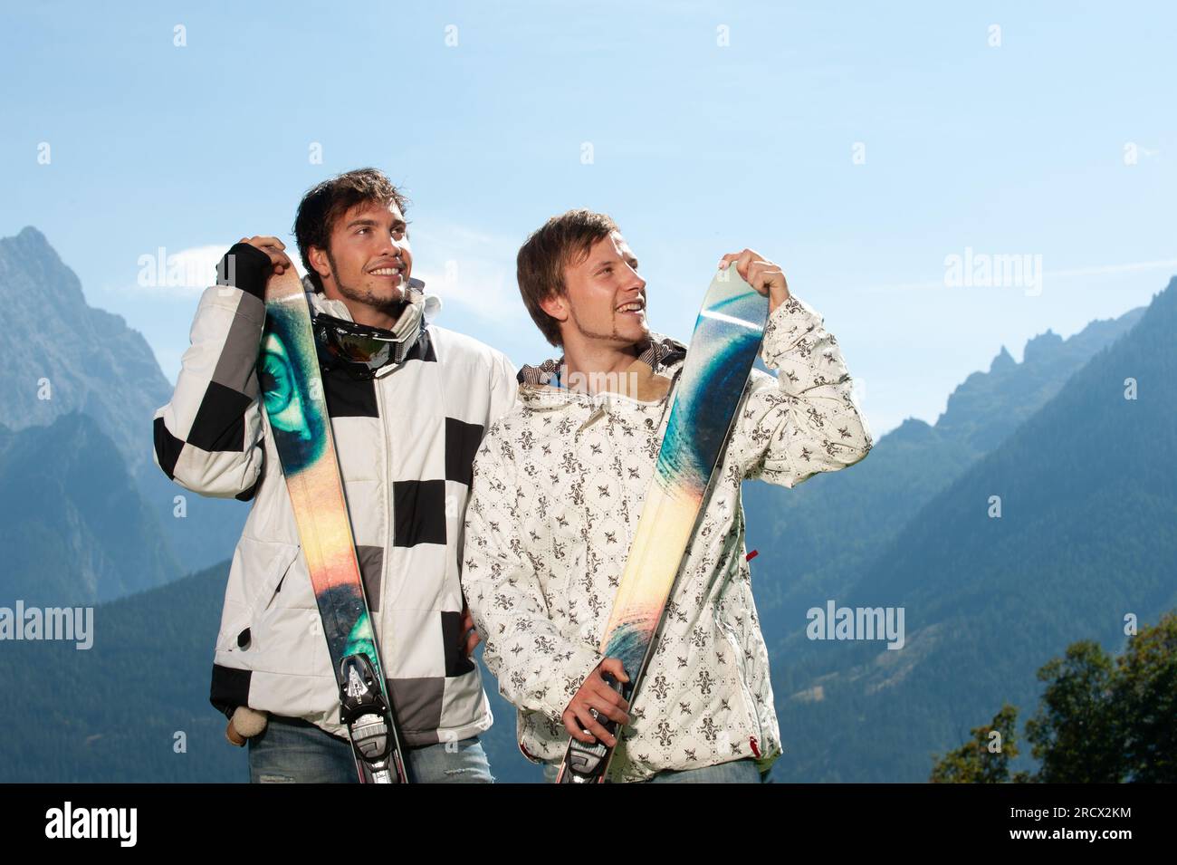 Tobias Wendl und Tobias Arlt Privataufnahmen Rodel Doppelsitzer Stock Photo - Alamy