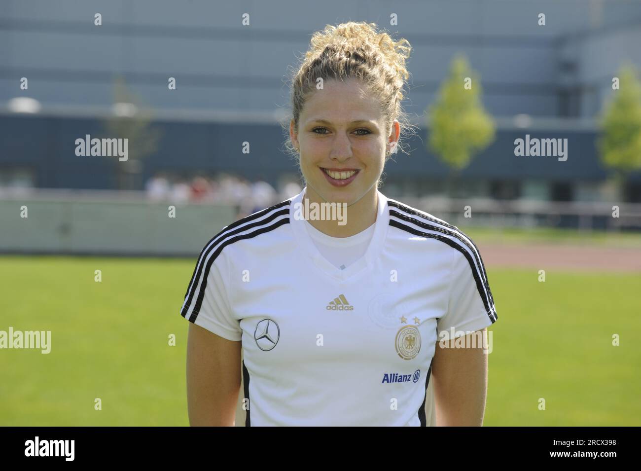 Kim Kulig Porträt Termin der Fußball Frauen Fußball Nationalmannschaft ...