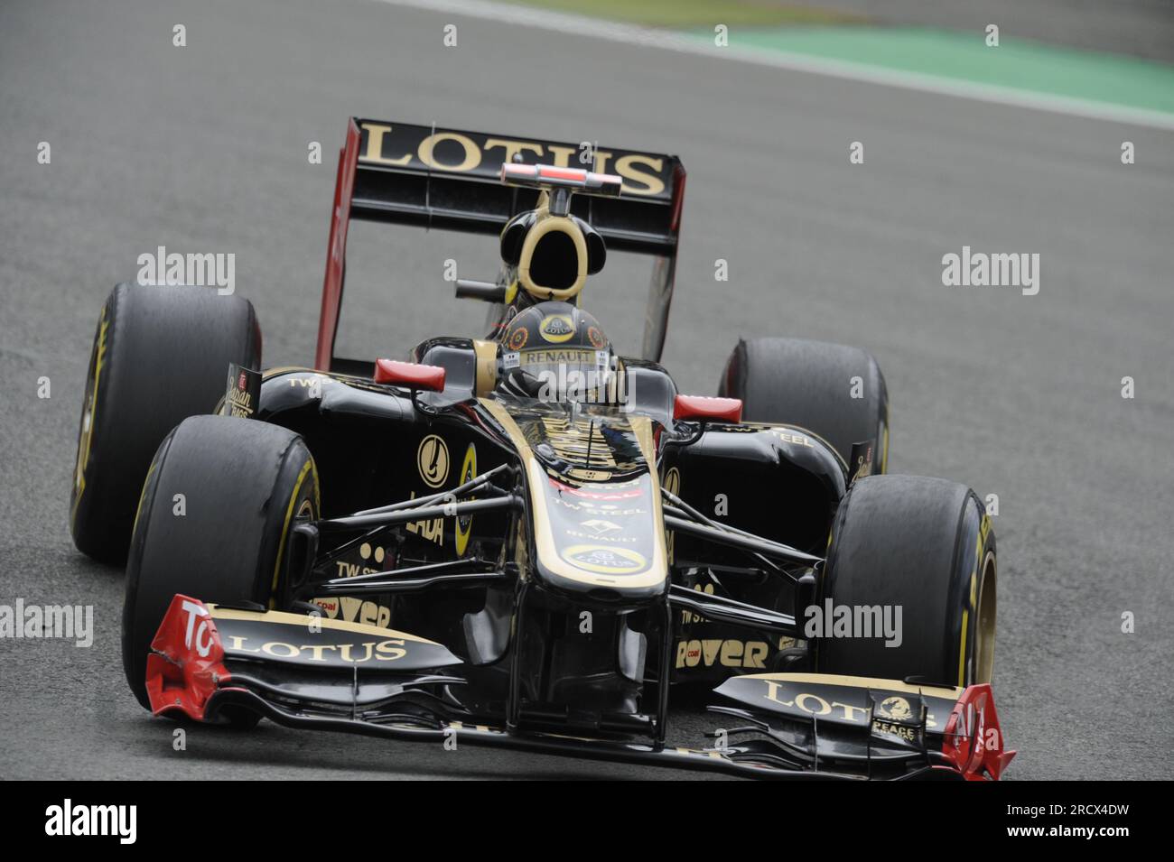 Nick Heidfeld (Lotus-Renault) Aktion Formula One World Championship ...