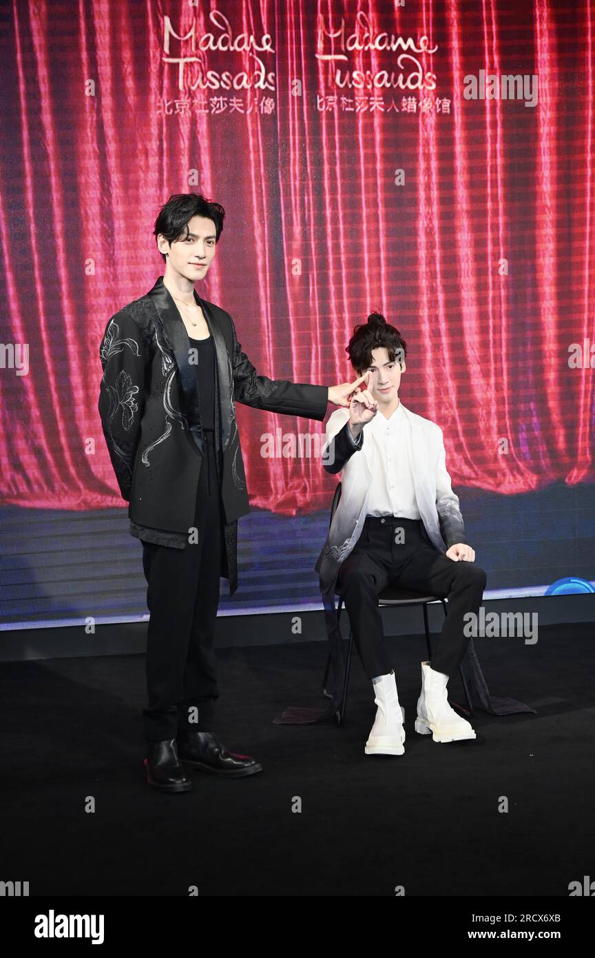 Chinese actor, singer and dancer Luo Yunxi unveils his wax likeness at ...