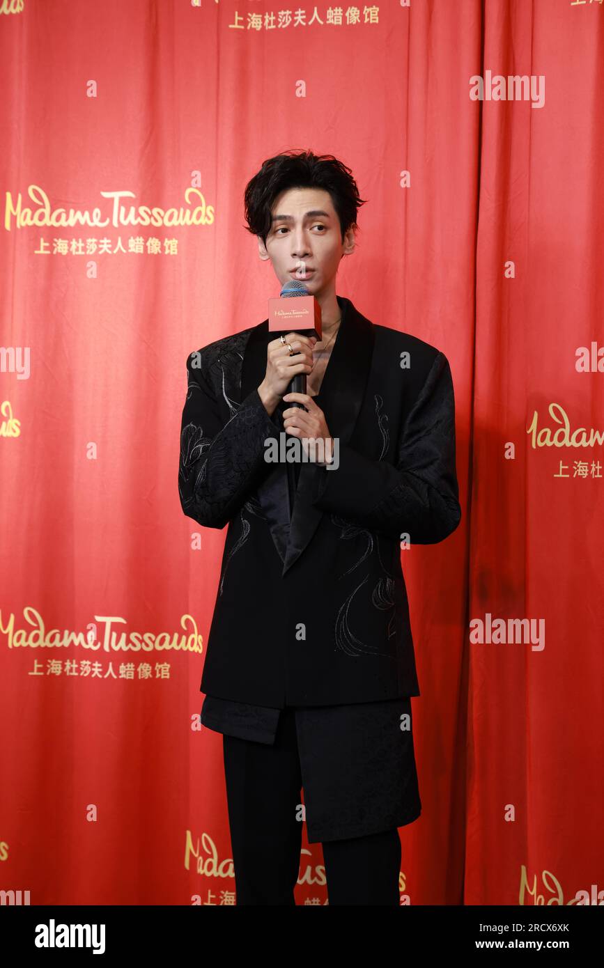 Chinese actor, singer and dancer Luo Yunxi unveils his wax likeness at ...