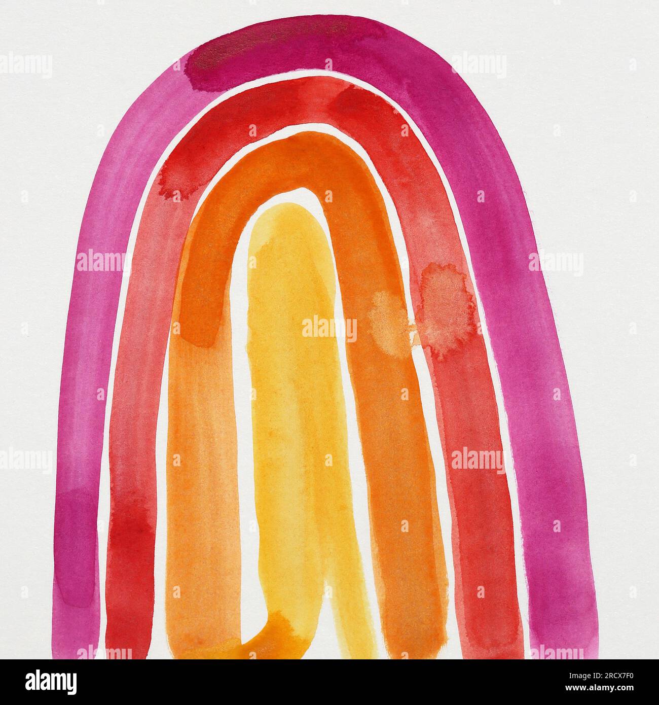 Rainbow in painting hi-res stock photography and images - Alamy