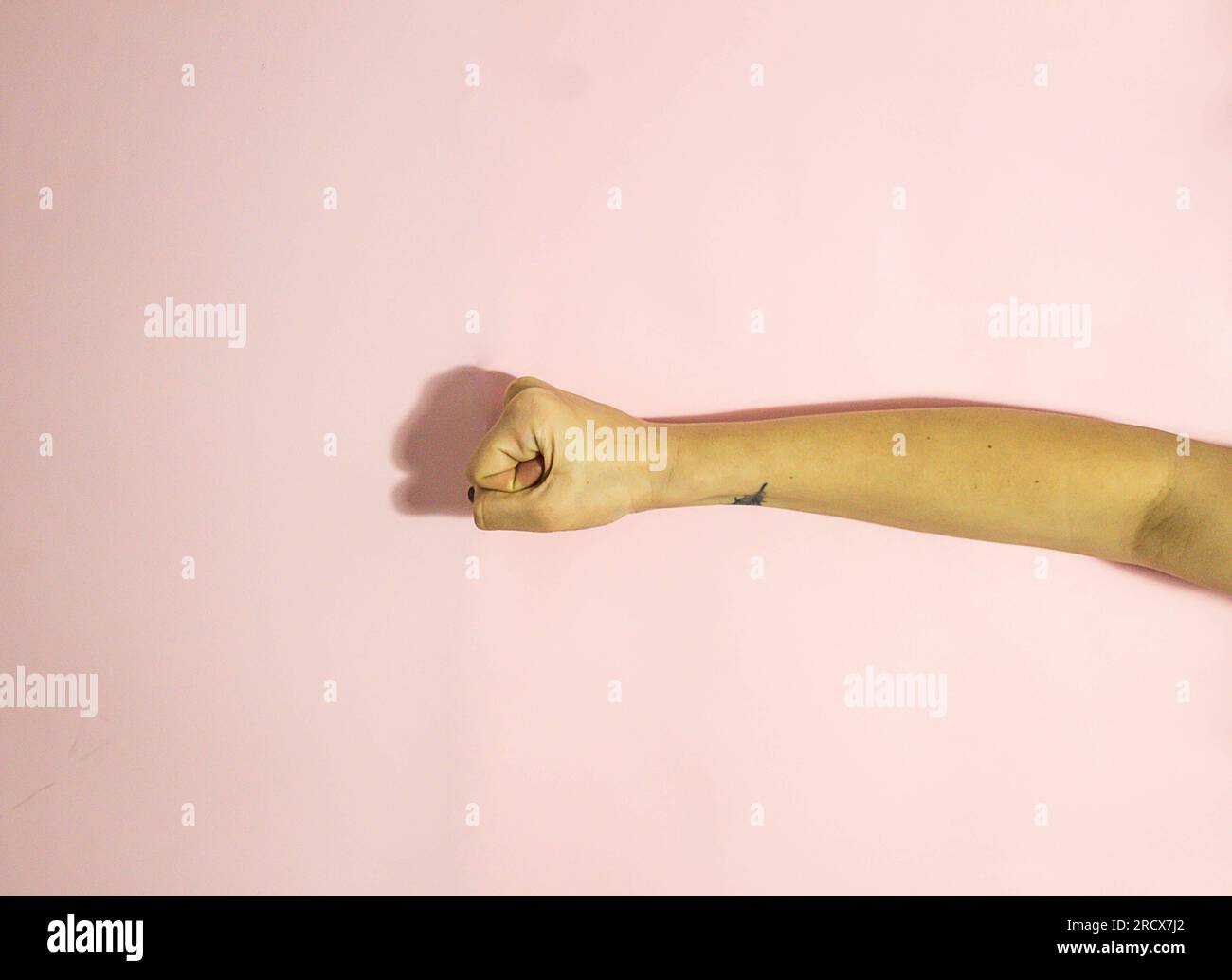 Strong hand fist hi-res stock photography and images - Alamy
