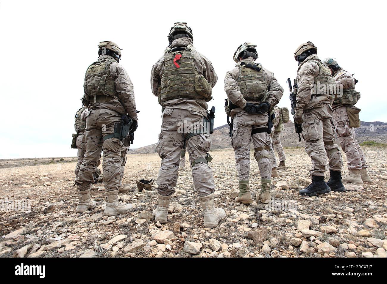 Special Ops Briefing Stock Photo - Alamy