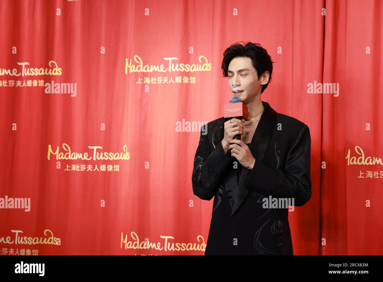 Chinese actor, singer and dancer Luo Yunxi unveils his wax likeness at ...