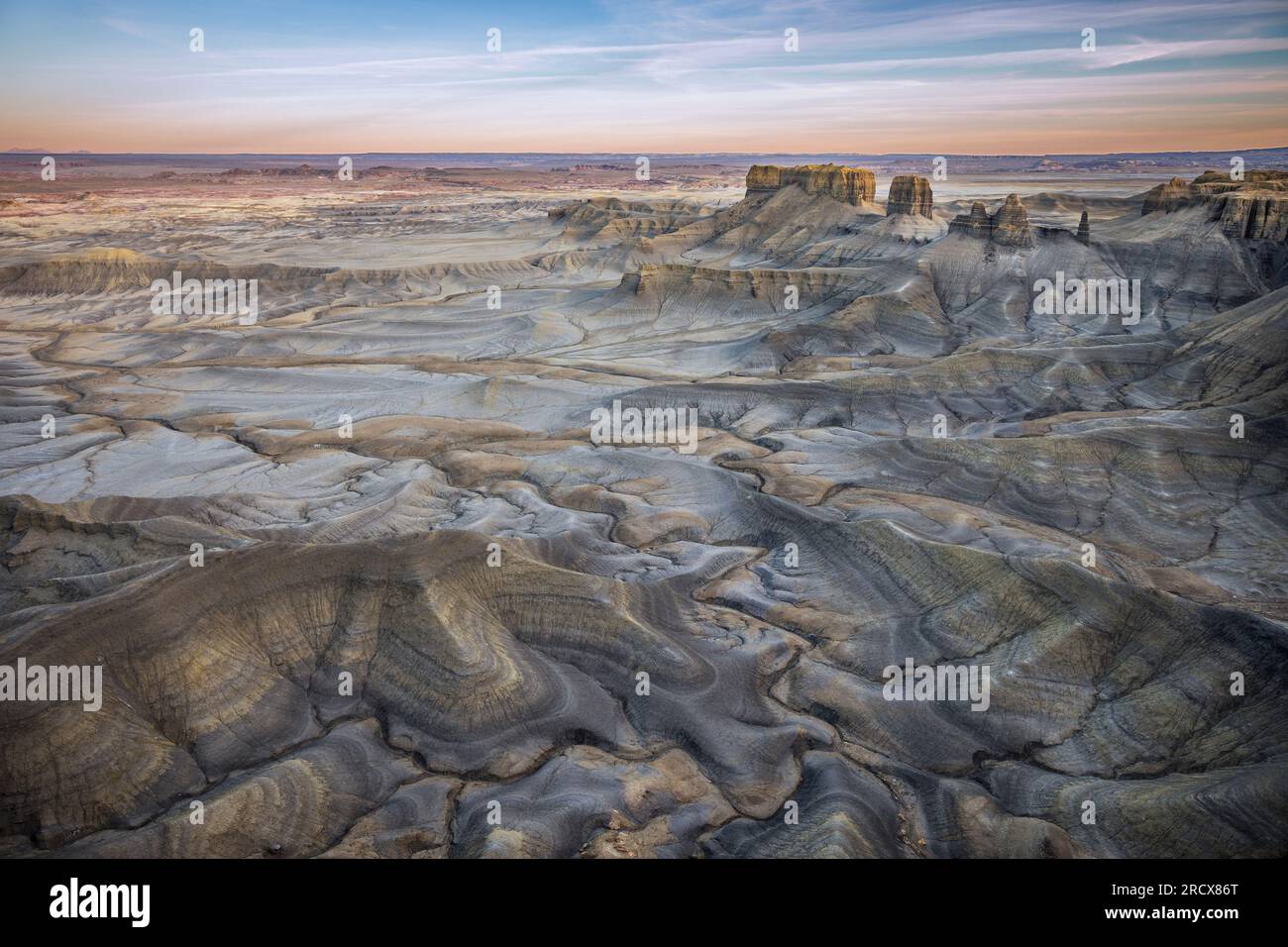 View of desert landscape Stock Photo - Alamy