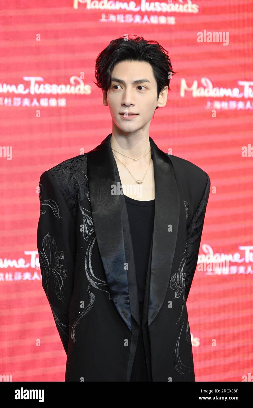 Chinese actor, singer and dancer Luo Yunxi unveils his wax likeness at ...