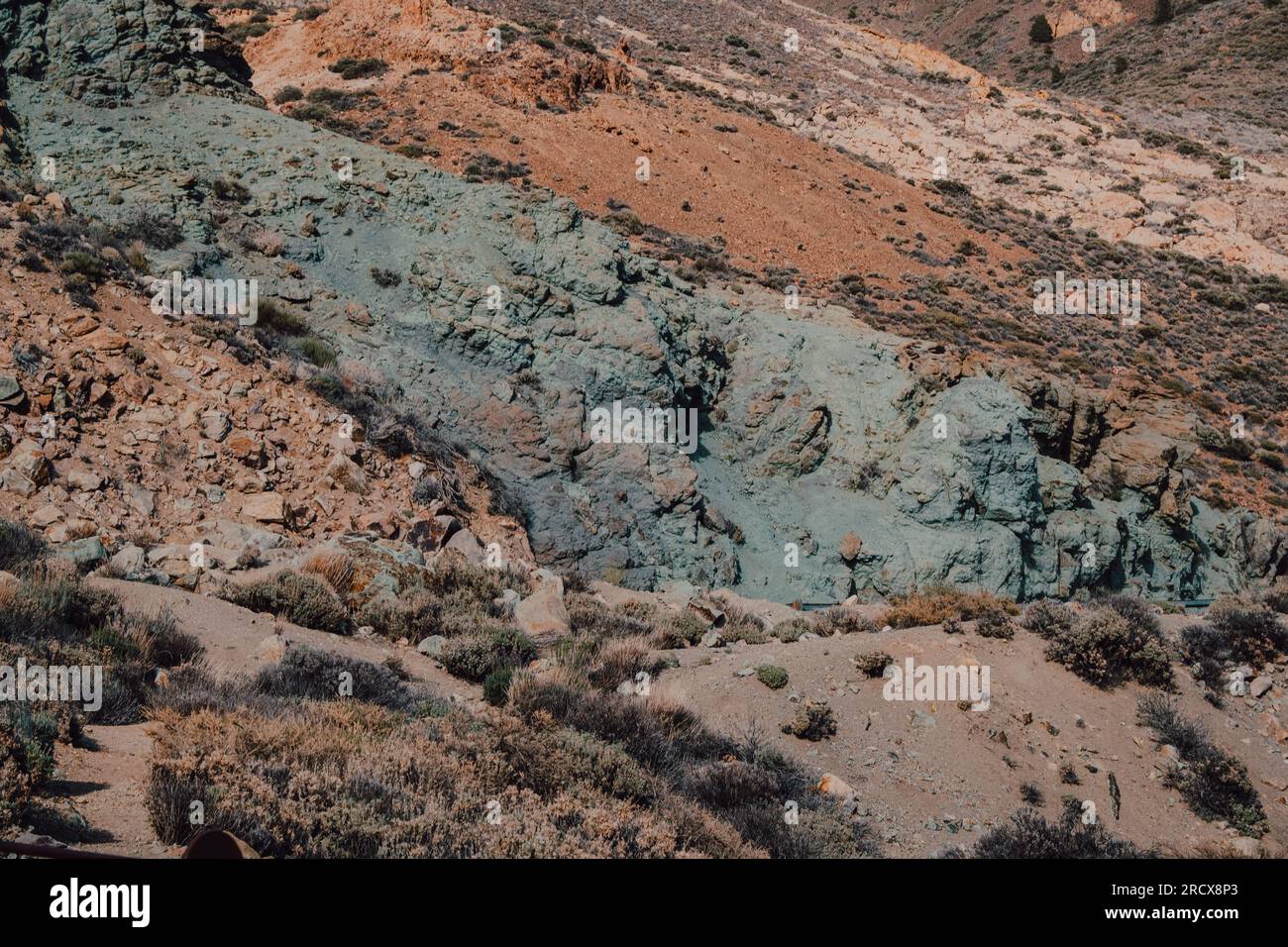 Scenic view of Viewpoint of the tiles in Tenerife Stock Photo - Alamy