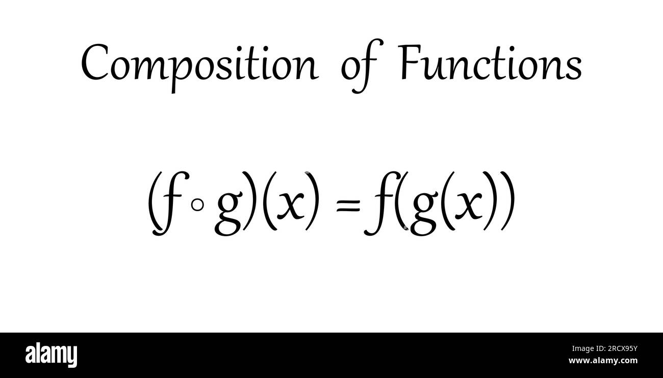 Composition Of Two Functions In Mathematics Scientific Vector