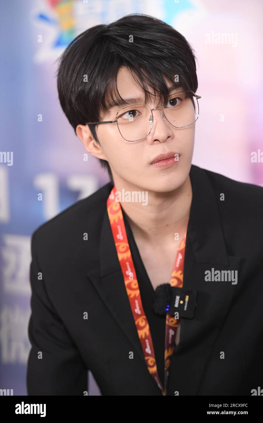 Chinese singer, rapper and actor Fan Chengcheng promotes new TV drama ...