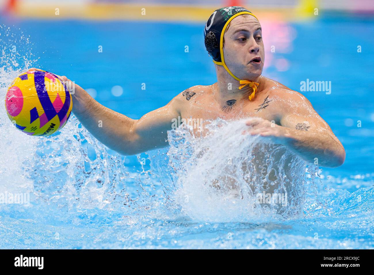 Fukuoka, Japan. 17th July, 2023. FUKUOKA, JAPAN - JULY 17: Joshua Faber ...