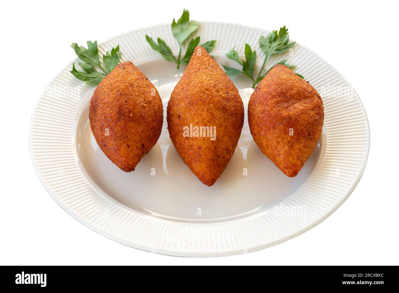 Stuffed meatballs. Turkish cuisine delicacies. Kibbeh or icli kofte ...