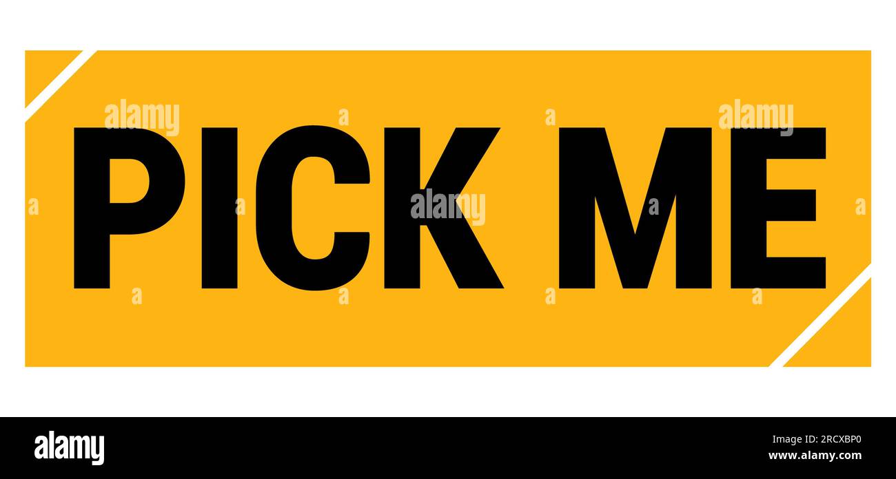 Pick me stamp Cut Out Stock Images & Pictures - Alamy