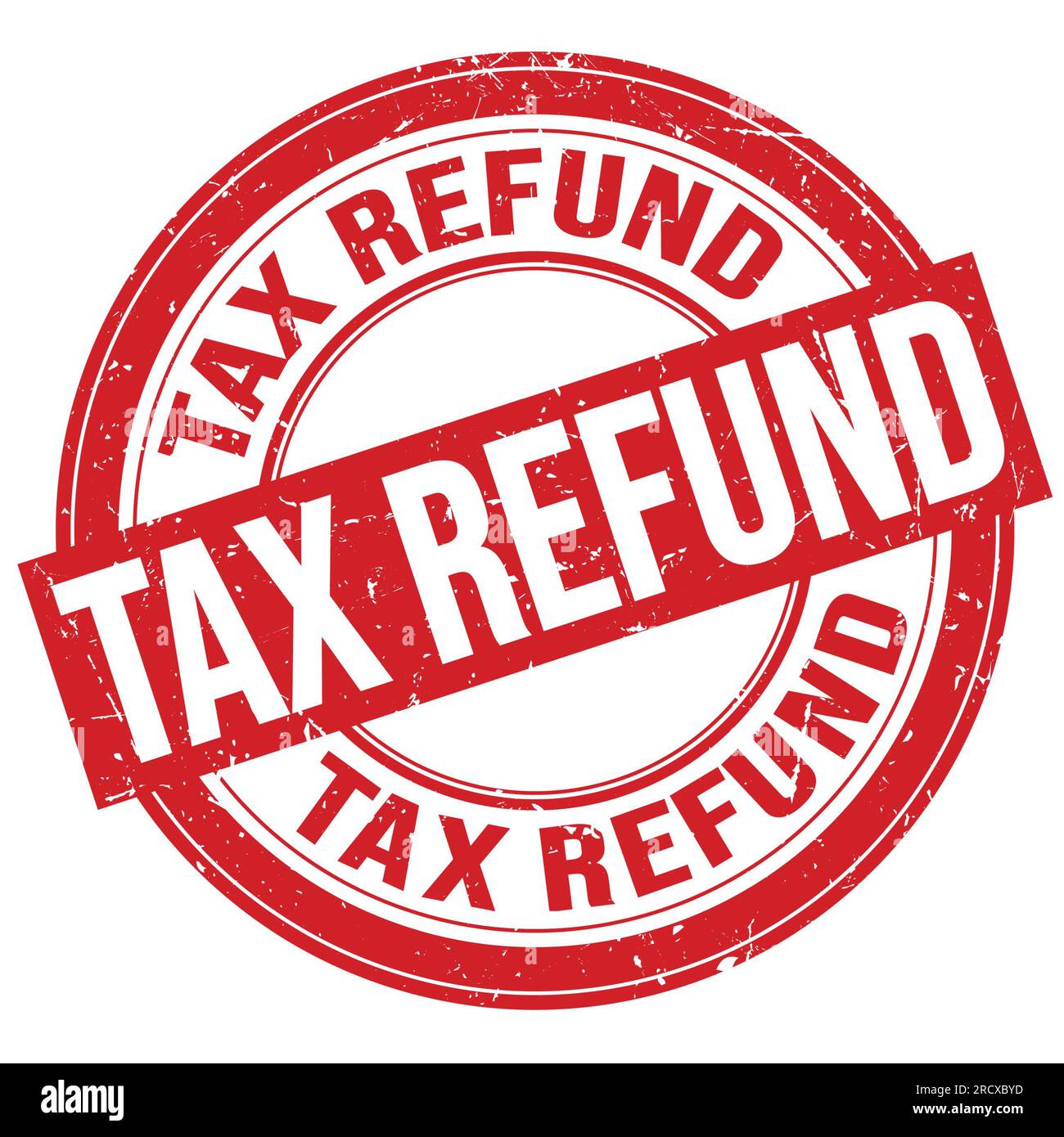 Tax refund text written hi-res stock photography and images - Alamy