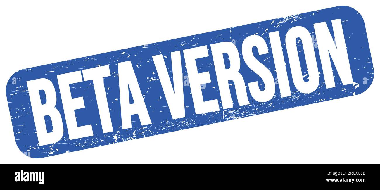 Beta version seal hi-res stock photography and images - Alamy