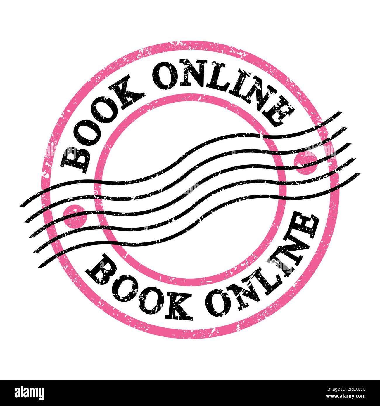 Book online stamp sign hi-res stock photography and images - Alamy