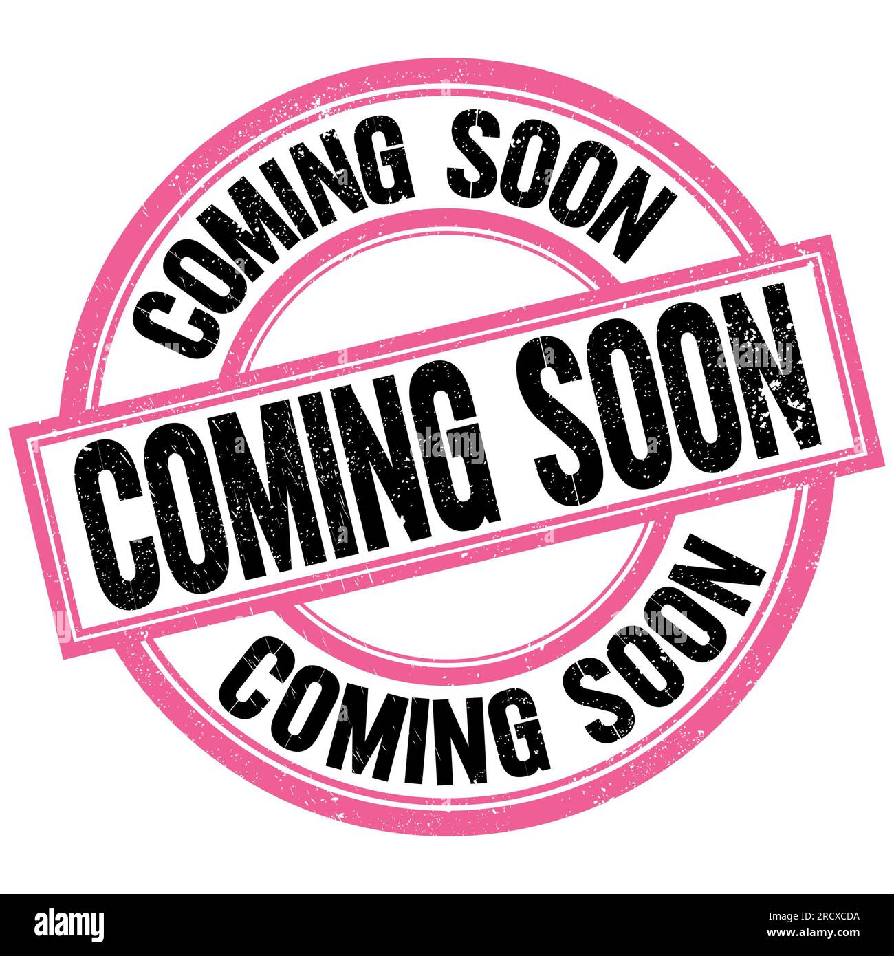 Coming soon pink hi-res stock photography and images - Alamy