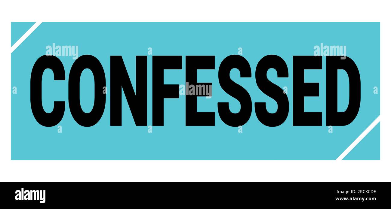 Confessed word hi-res stock photography and images - Alamy