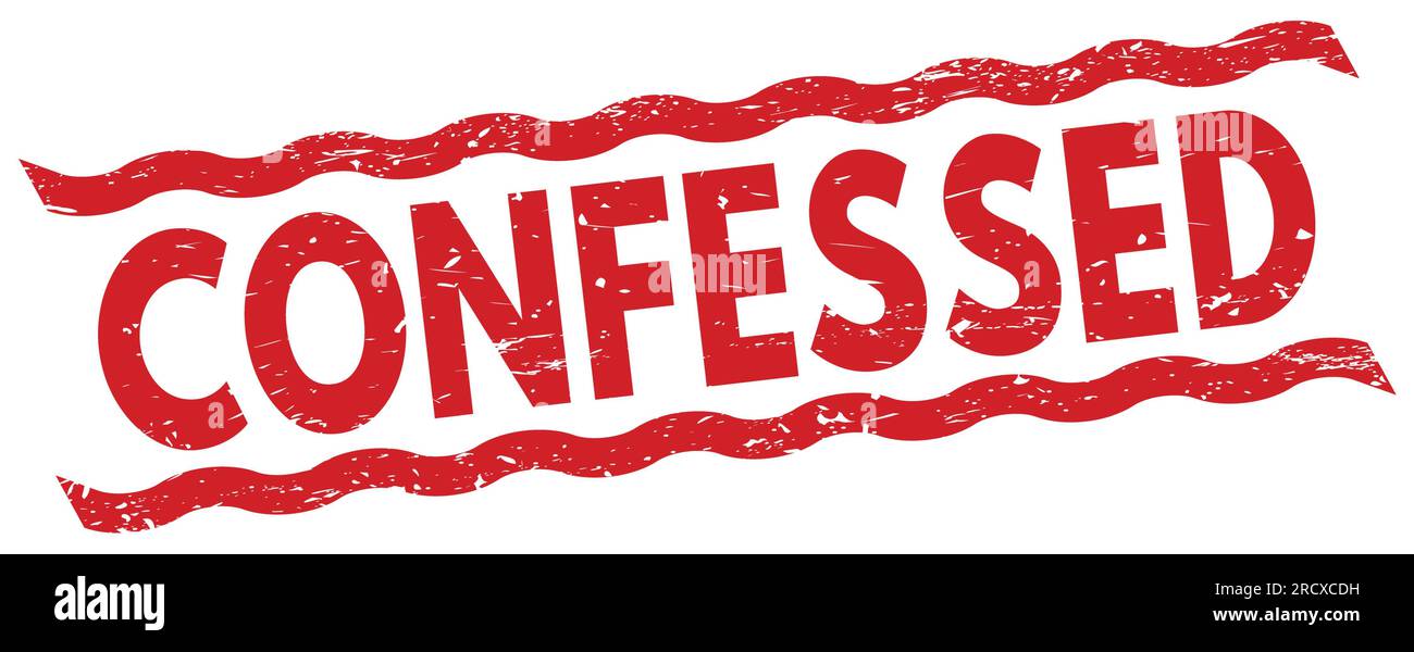 Confessed word hi-res stock photography and images - Alamy