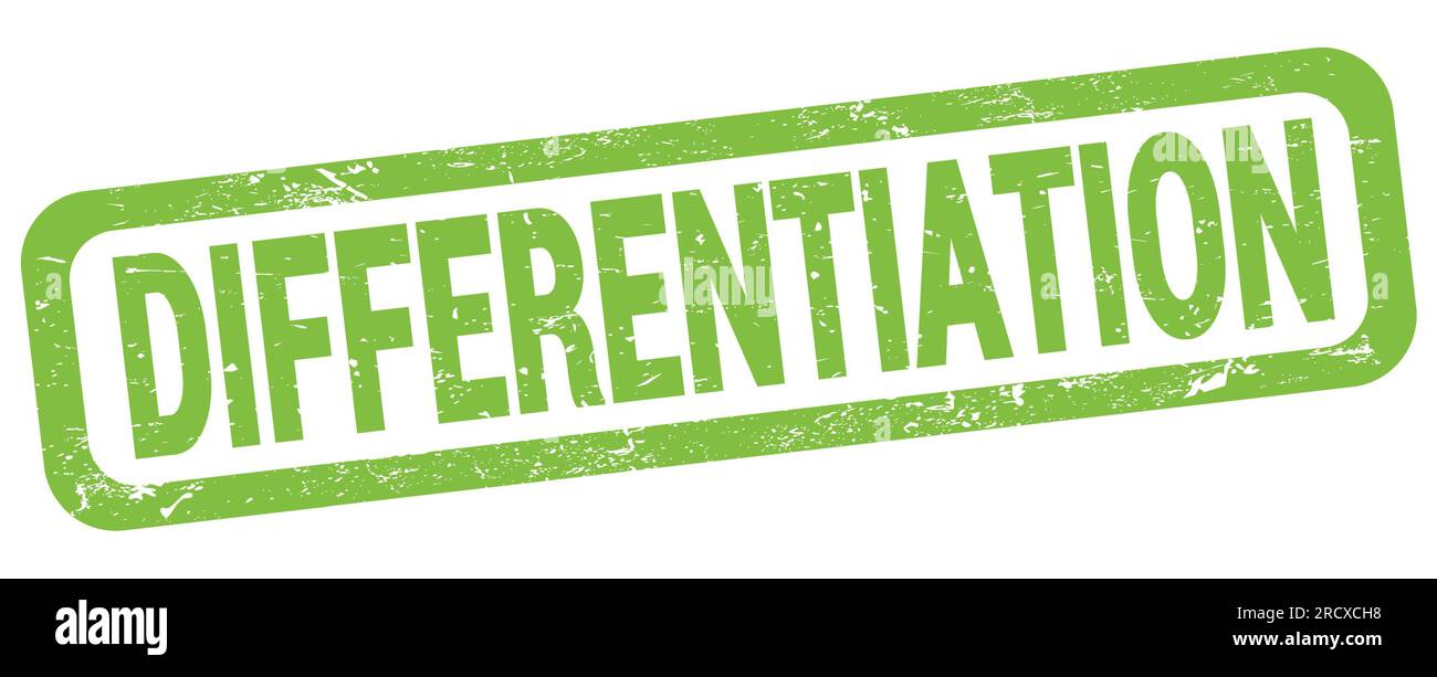 Differentiation stamp hi-res stock photography and images - Alamy