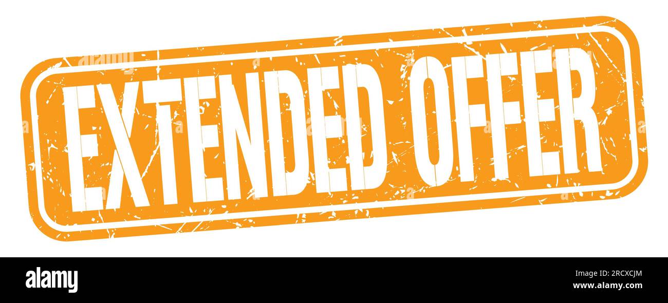 Extended offer seal hi-res stock photography and images - Alamy