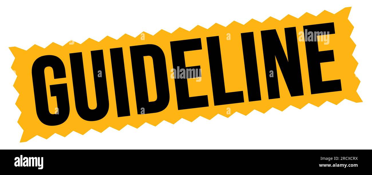 Guideline stamp hi-res stock photography and images - Alamy