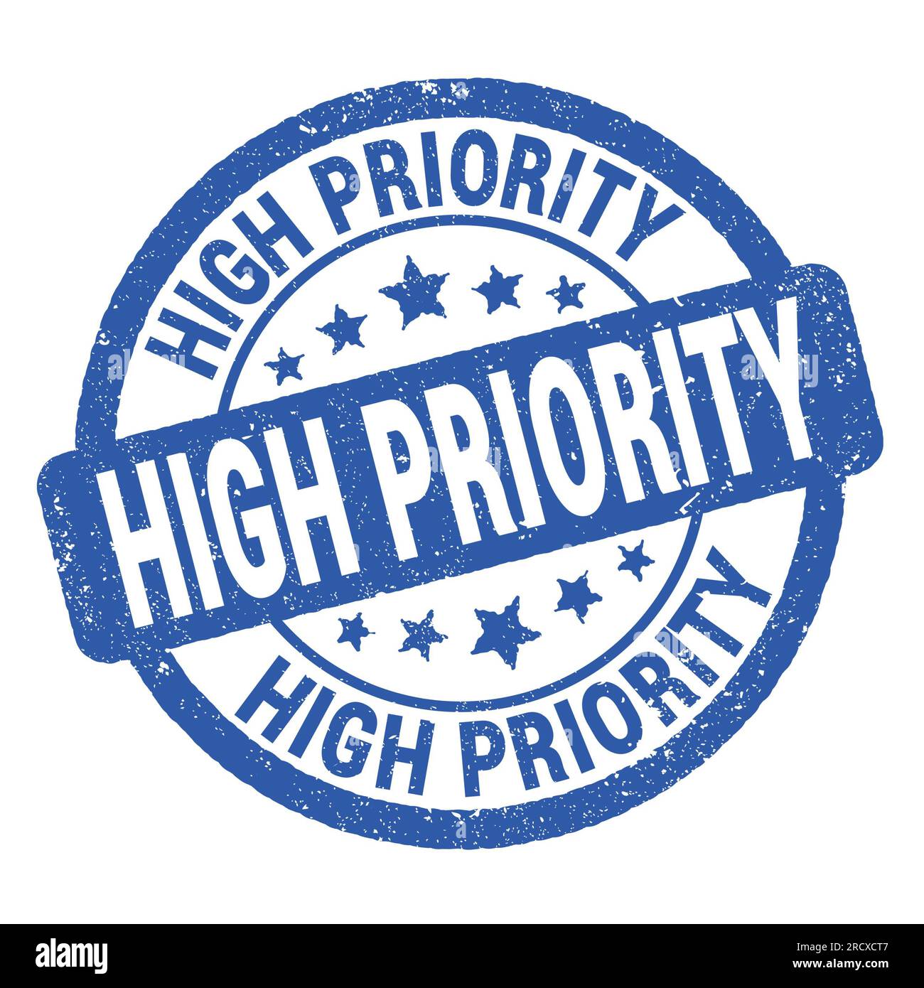 High priority stamp hi-res stock photography and images - Alamy