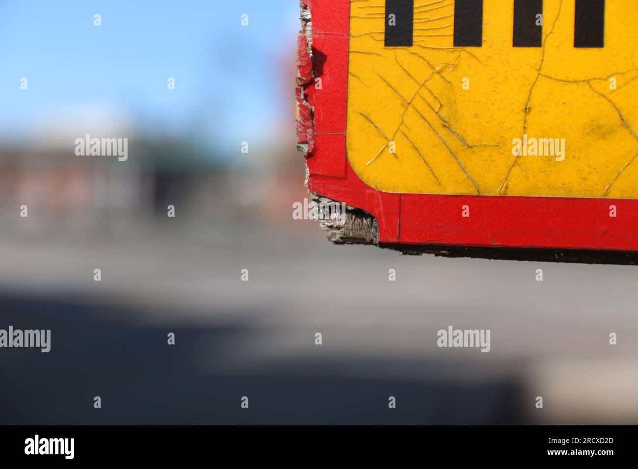 Old traffic sign Stock Photo - Alamy