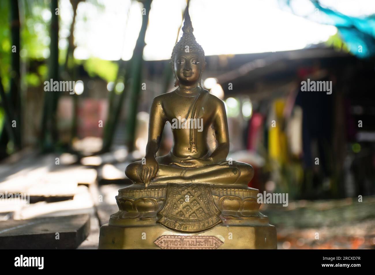 Buddha statue in nature background,beautiful gold color buddha statue ...