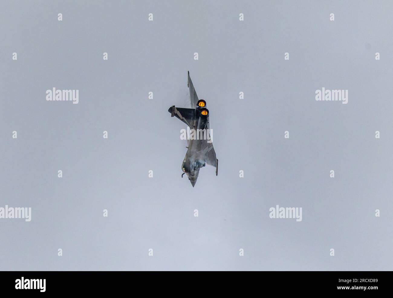 The French Rafale does tip over tail RAF FAIRFORD, ENGLAND IN HEART ...