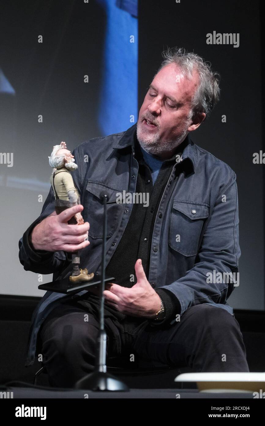 Mark Gustafson photographed during Mark Kermode Live in 3D at Bfi ...