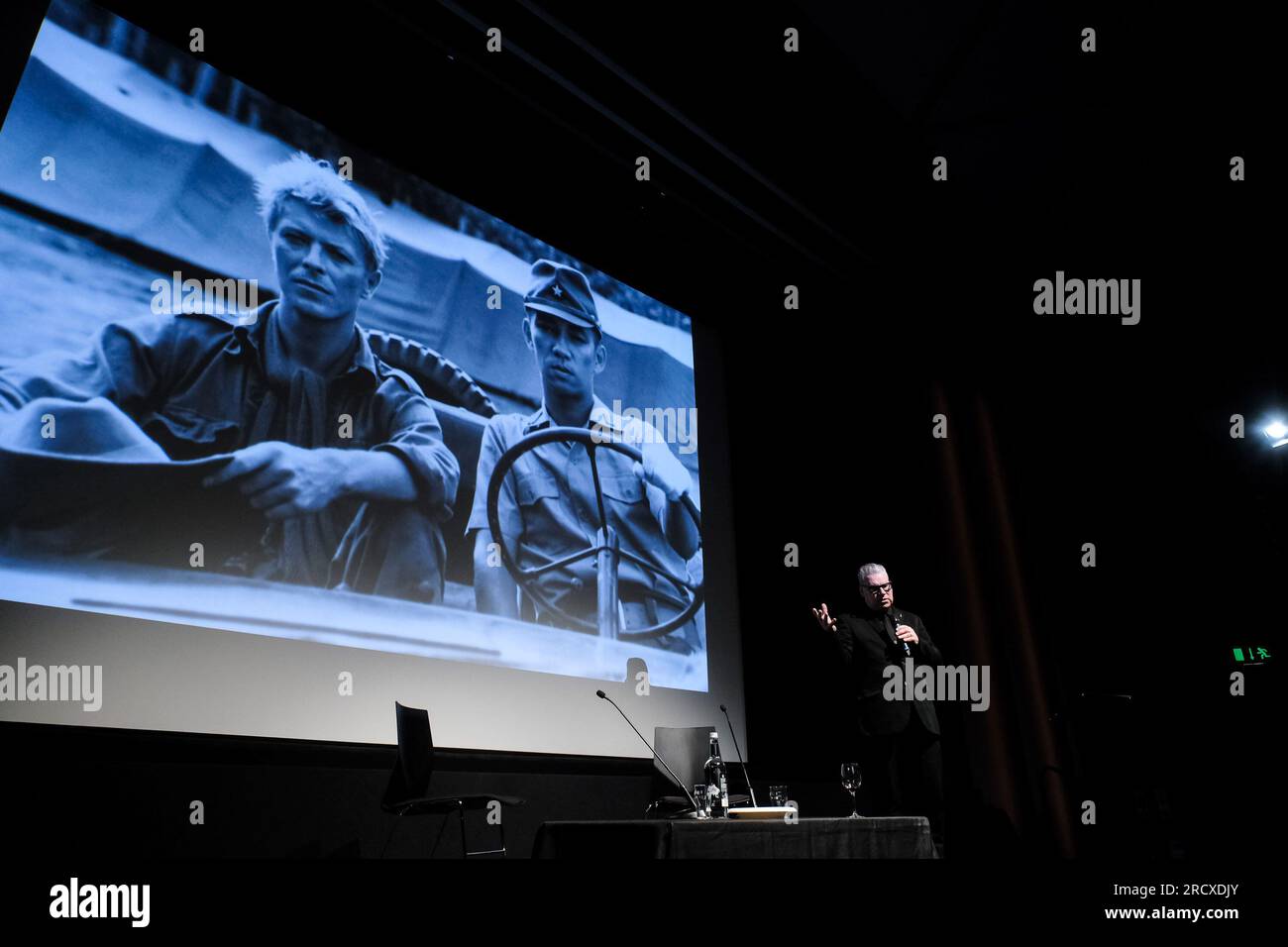Mark Kermode photographed during Mark Kermode Live in 3D at Bfi ...