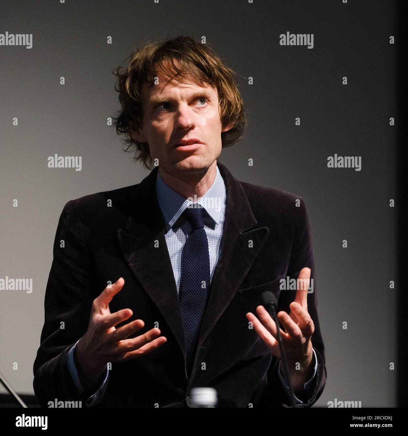 Andrew Legge photographed during Mark Kermode Live in 3D at Bfi ...