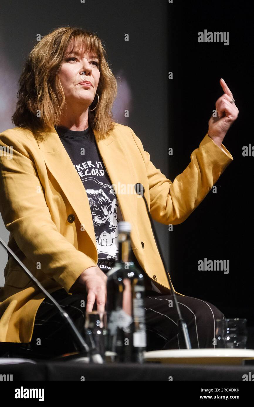 Josie Lawrence photographed during Mark Kermode Live in 3D at Bfi ...